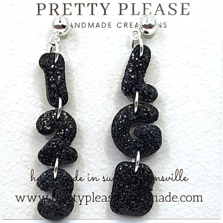 TS Polymer Clay Taylor Swift Era Tour Outfit 1-2-3 L-G-B Letter Drop ...