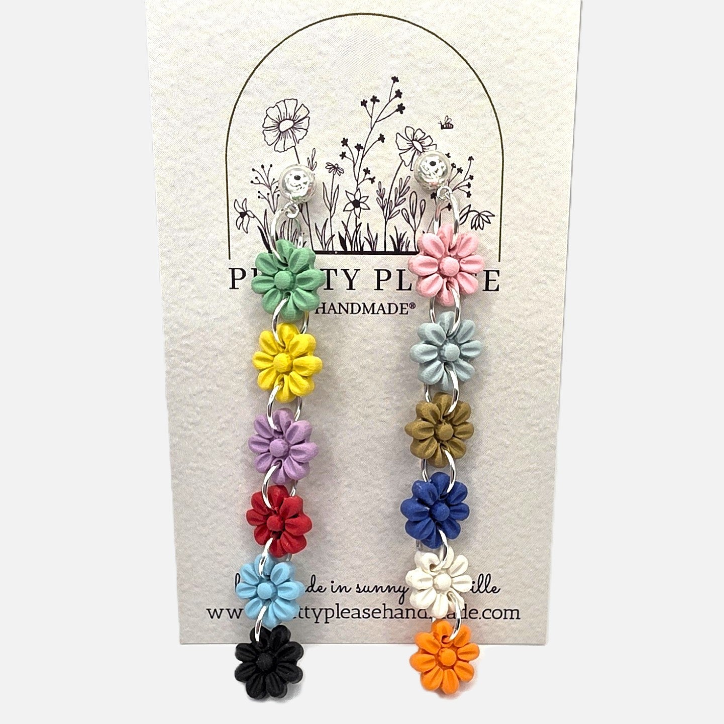 Taylor Swift 12 Era’s Flower Drop Polymer Clay Earrings. | Pretty ...