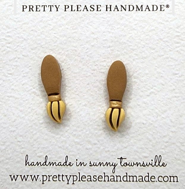 Paint Brush Polymer Clay Earrings! Handmade in Townsville, Sunny North ...